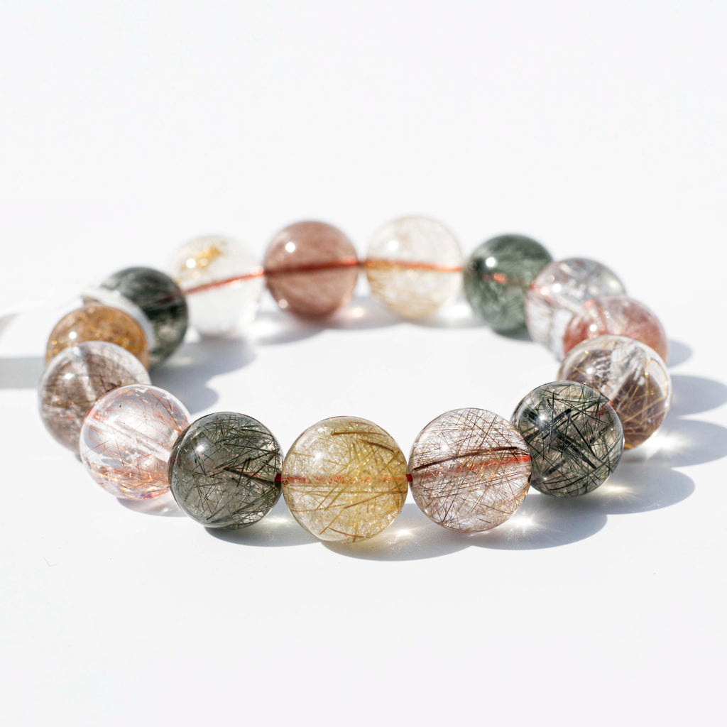 Rutilated quartz bracelet store
